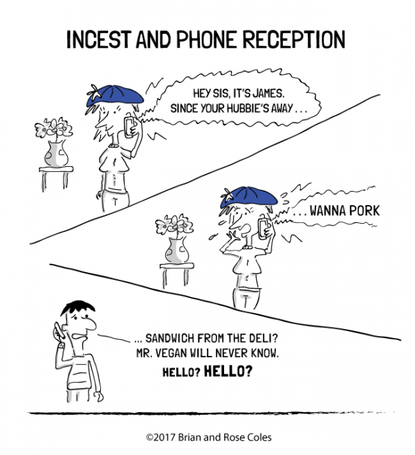 incest joke Archives - The Happy Middle - Comics by W. Brian & Rose Coles